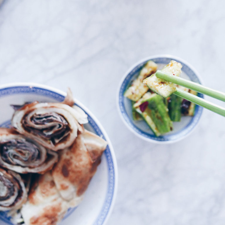 InstantPot Taiwanese Green Onion Beef Rolls Recipe | 牛肉捲餅 - Nomss.com
