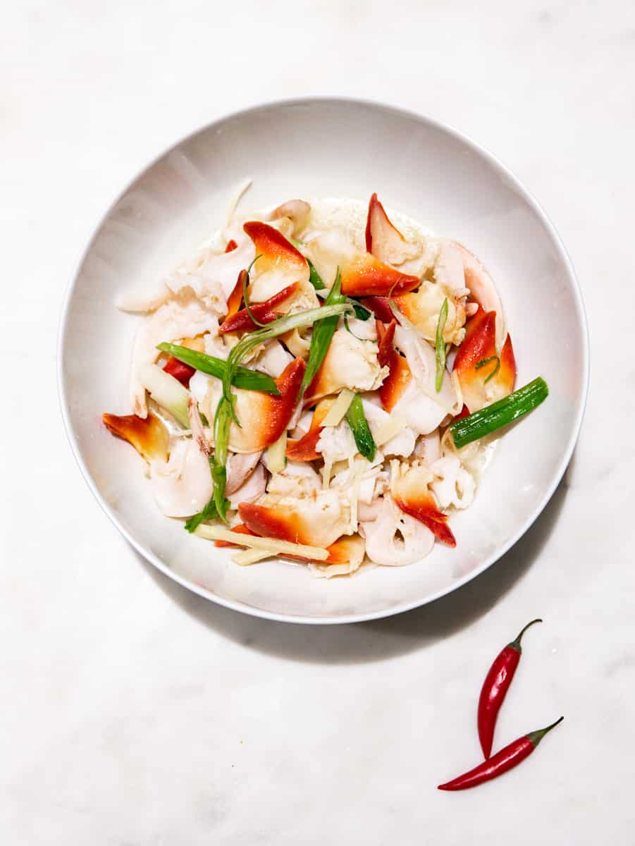 Hokkigai Stir Fry: Arctic Surf Clams Recipe - Nomss.com