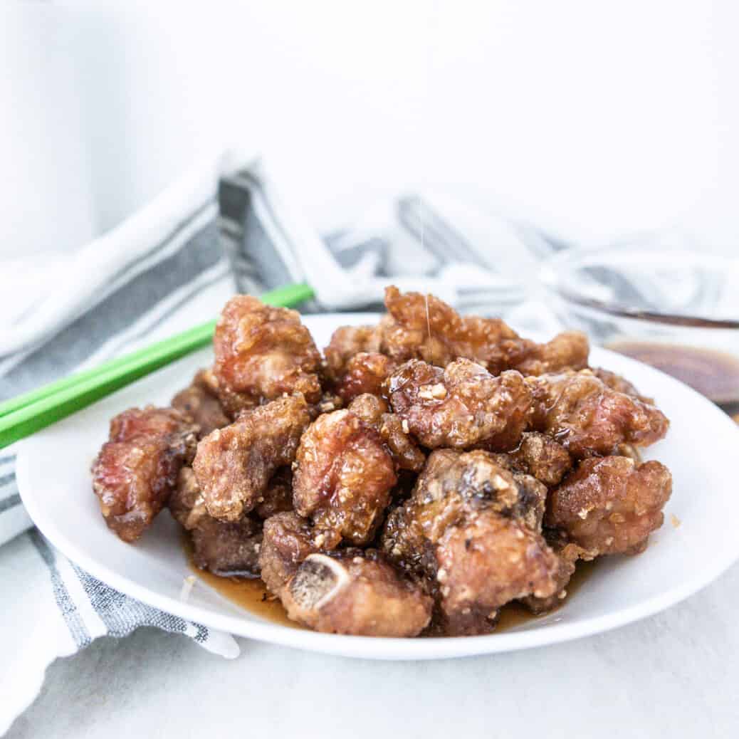 Honey Garlic Pork Ribs (Air Fry) 蒜子蜜汁骨 - Nomss.com