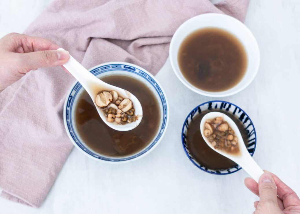 Easy Chinese Sweet Mung Bean Soup 綠豆沙 - Nomss.com