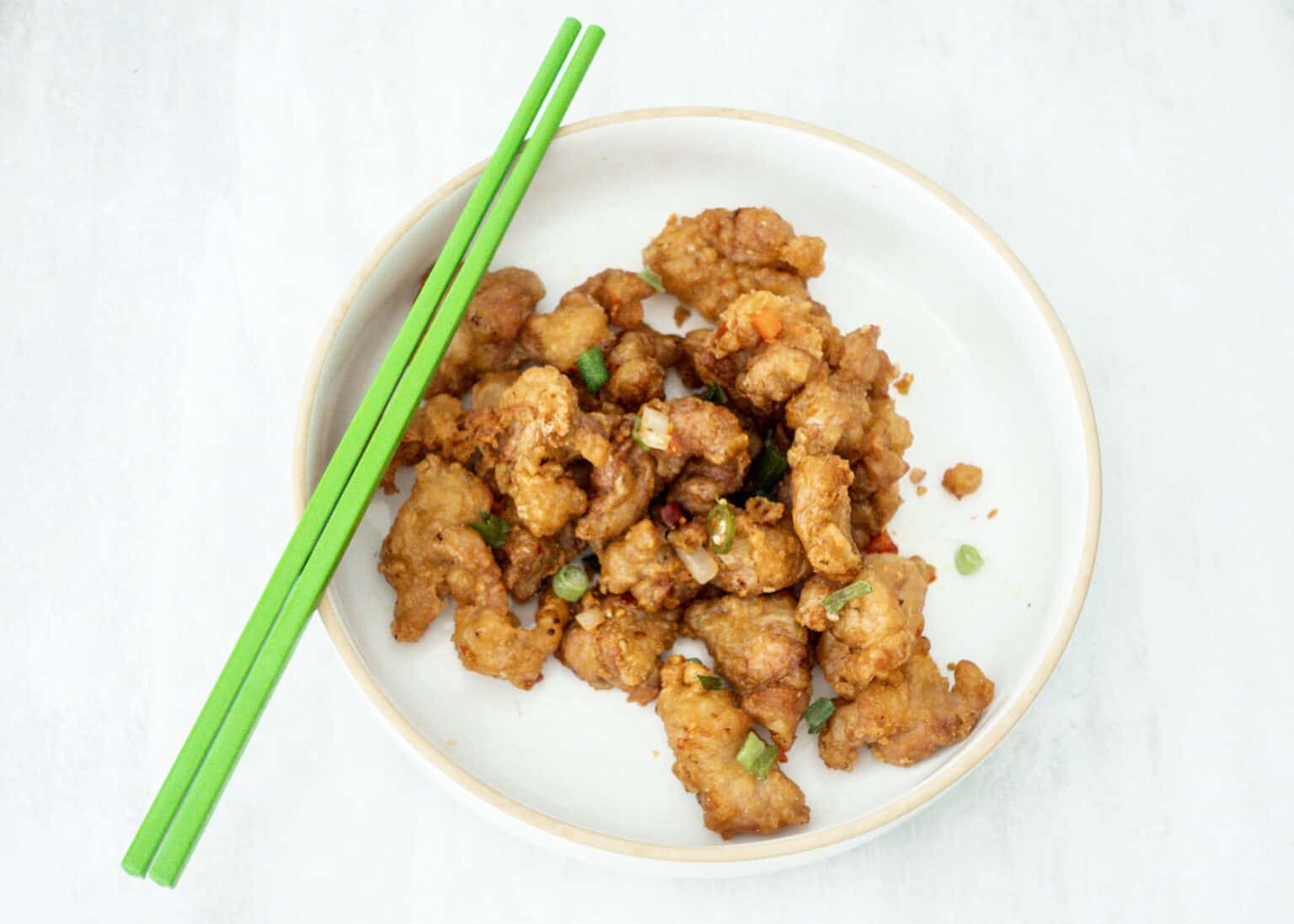 Chinese Salt and Pepper Chicken Knees (Air Fryer) 椒鹽脆雞膝(氣炸鍋) - Nomss.com