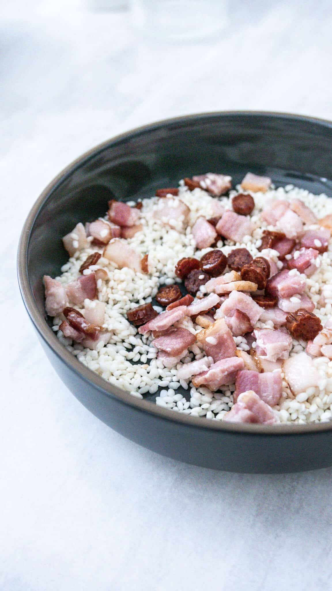 Chinese Sticky Rice 糯米飯 (Easy Rice Cooker Method) - Nomss.com