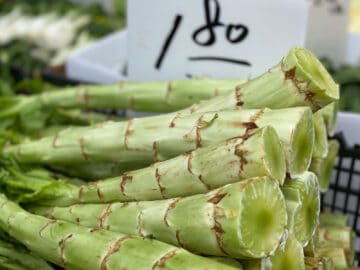 Best Chinese Spicy Celtuce Stem Salad Recipe 酸辣涼拌萵筍 - Nomss.com