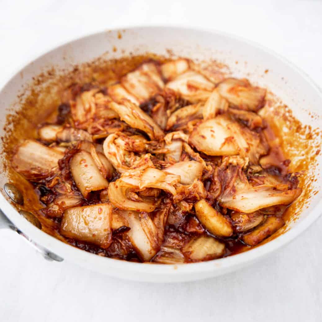 Easy Caramelized Kimchi Recipe (Brown Butter Sugar) - Nomss.com