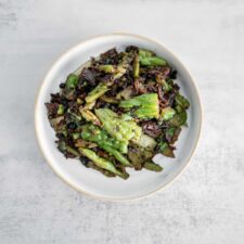 Bitter Melon Black Bean Fried Dace Fish 豆豉鲮鱼炒苦瓜 - Nomss.com