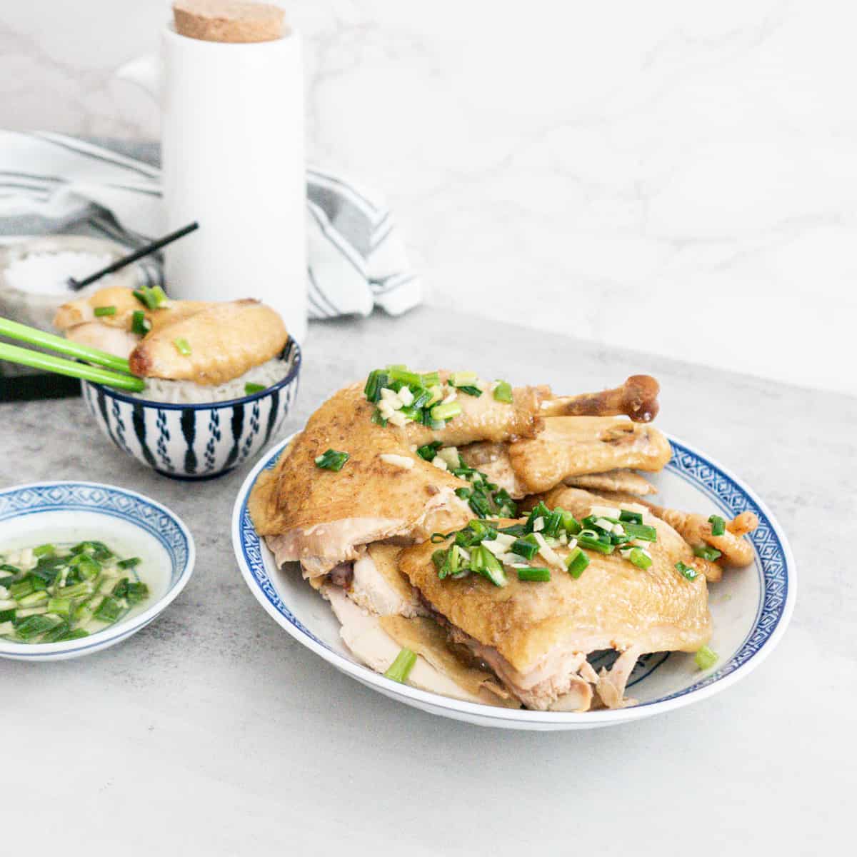 Easy Steamed Chicken with Sand Ginger Powder 蒸沙薑雞 - Nomss.com