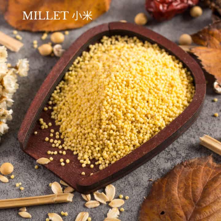 Creamy Millet Porridge with Chinese Yams (Instant Pot) 淮山小米粥 - Nomss.com