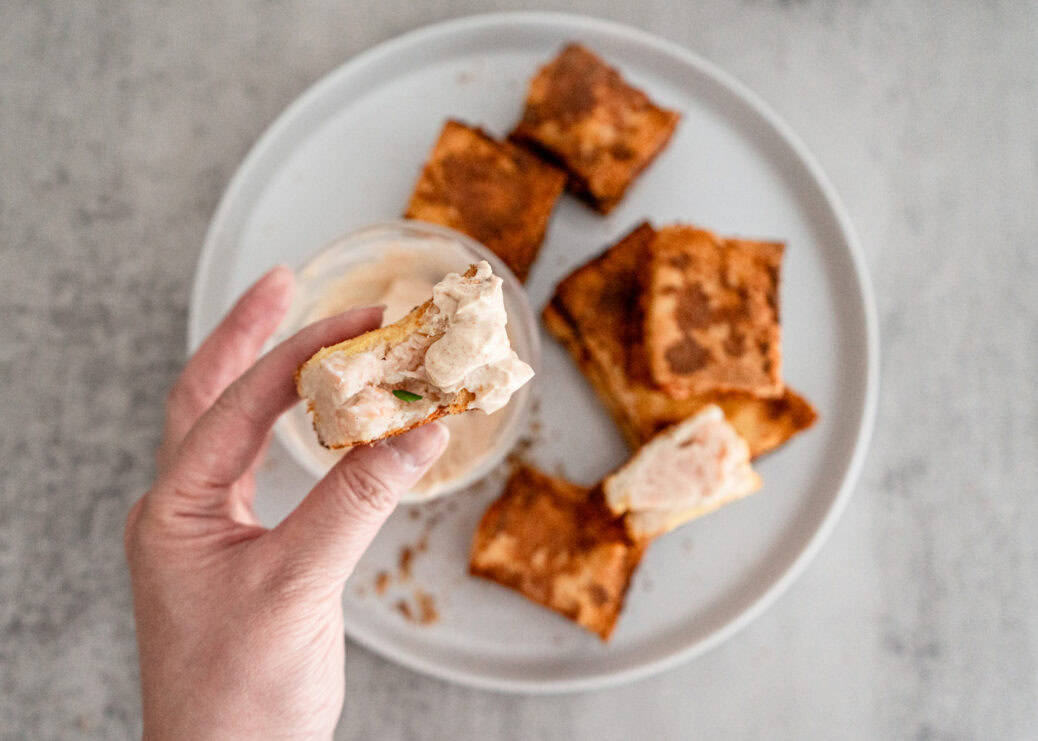 Air Fryer Shrimp Toast Recipe - Easy Crispy Dim Sum - Nomss.com