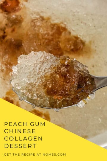 Peach Gum Soup Recipe: Chinese Dessert for Glowing Skin - Nomss.com