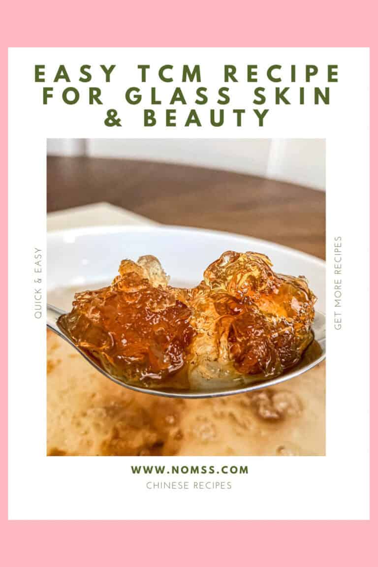 Peach Gum Soup Recipe: Chinese Dessert for Glowing Skin - Nomss.com